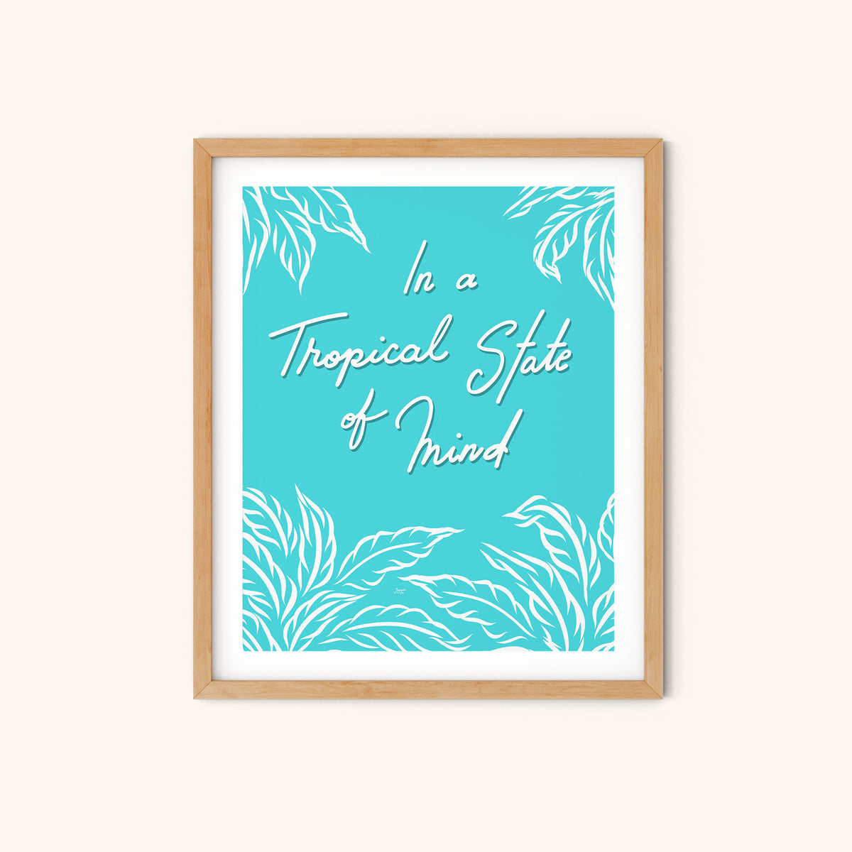 Tropical State Art Print – Cute Muse